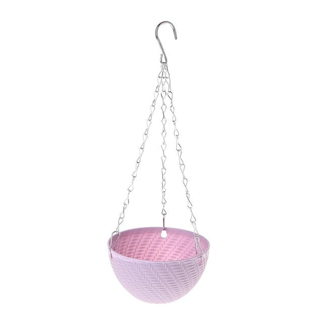 Round Plastic Hanging Pot – Gardens Gadgets And Home Decor